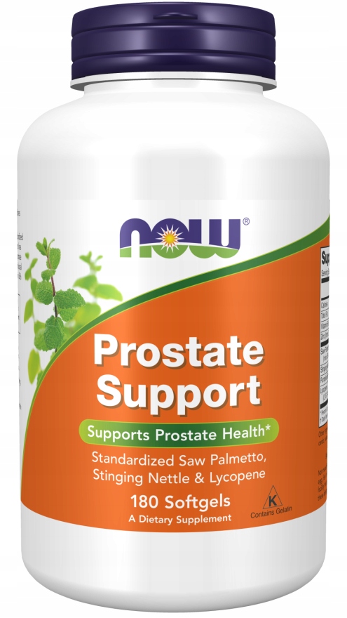 NOW Foods Prostate Support ZDROWA PROSTATA 180k (733739033413) • Cena ...