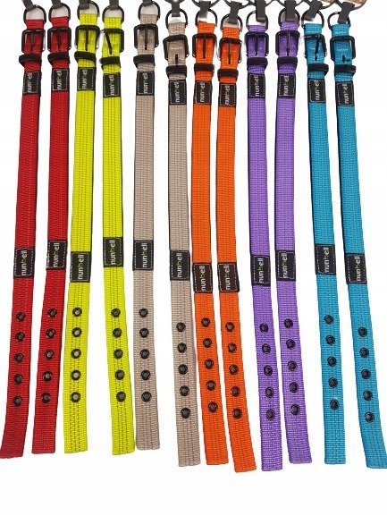 OBROŻA dla psa odblaskowa regulowana 26 - 39 cm 13861403436 - Allegro.pl