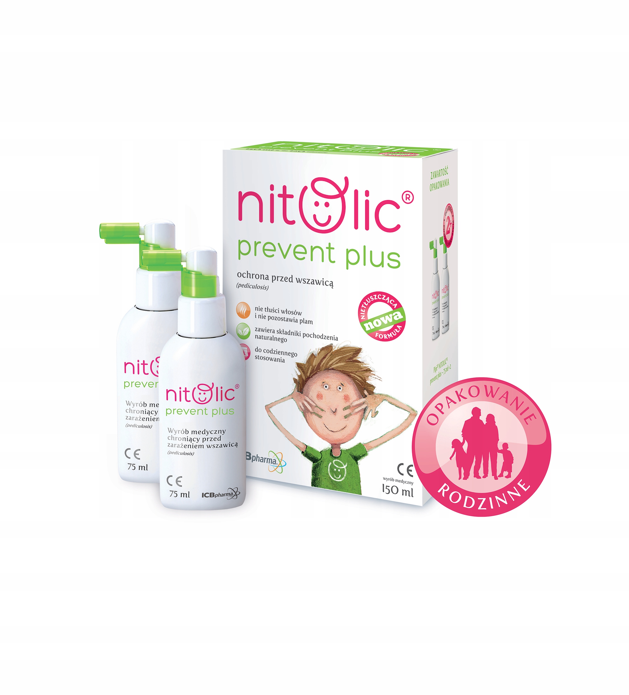 Pipi Nitolic Prevent Plus, spray 150 ml (5904215273653) • Cena, Opinie ...