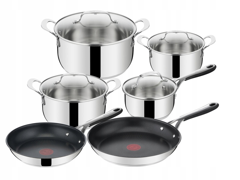 Zestaw garnków TEFAL Jamie Oliver E314SA74 10 elem (Essential E314SA74 ... Zestaw garnków TEFAL Jamie Oliver E314SA74 10 elem (Essential E314SA74 ...