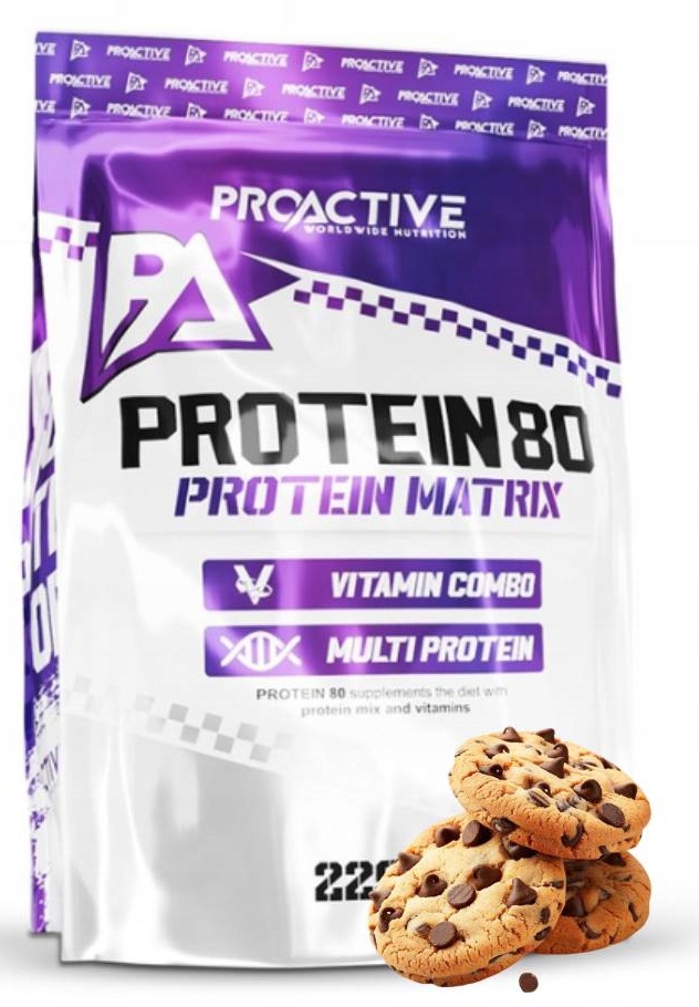 ProActive Protein 80 2250g WPC Białko Serwatkowe - Wysoka Jakość ...