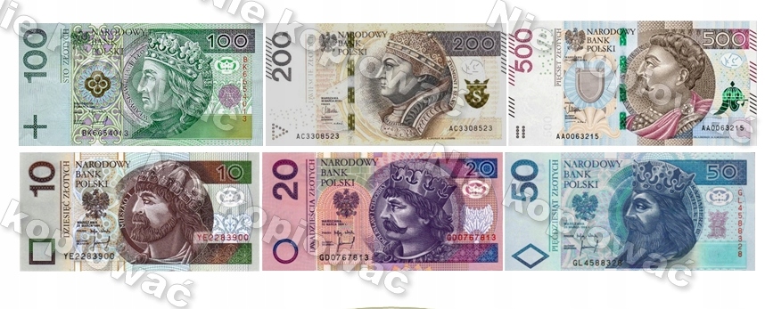 OPŁATEK NA TORT KASA PIENIĄDZE BANKNOTY POLSKIE ZŁ (5907377671428 ...