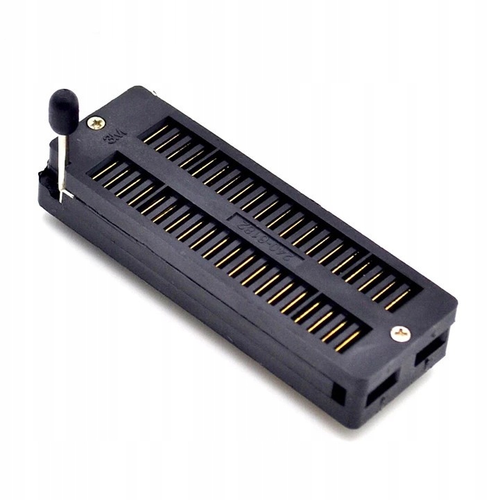 DIP 40 Pin ZIF Socket - 40-pinowe gniazdo ZIF - Sklep, Opinie, Cena w ...