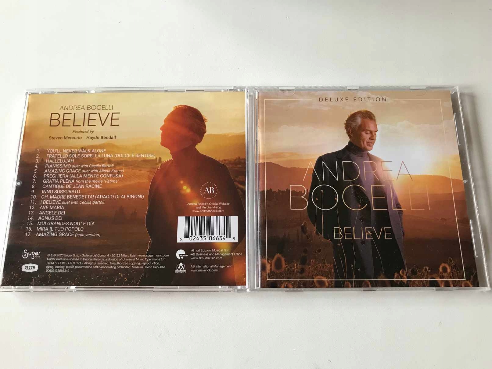Believe Andrea Bocelli CD • Cena, Opinie - Allegro