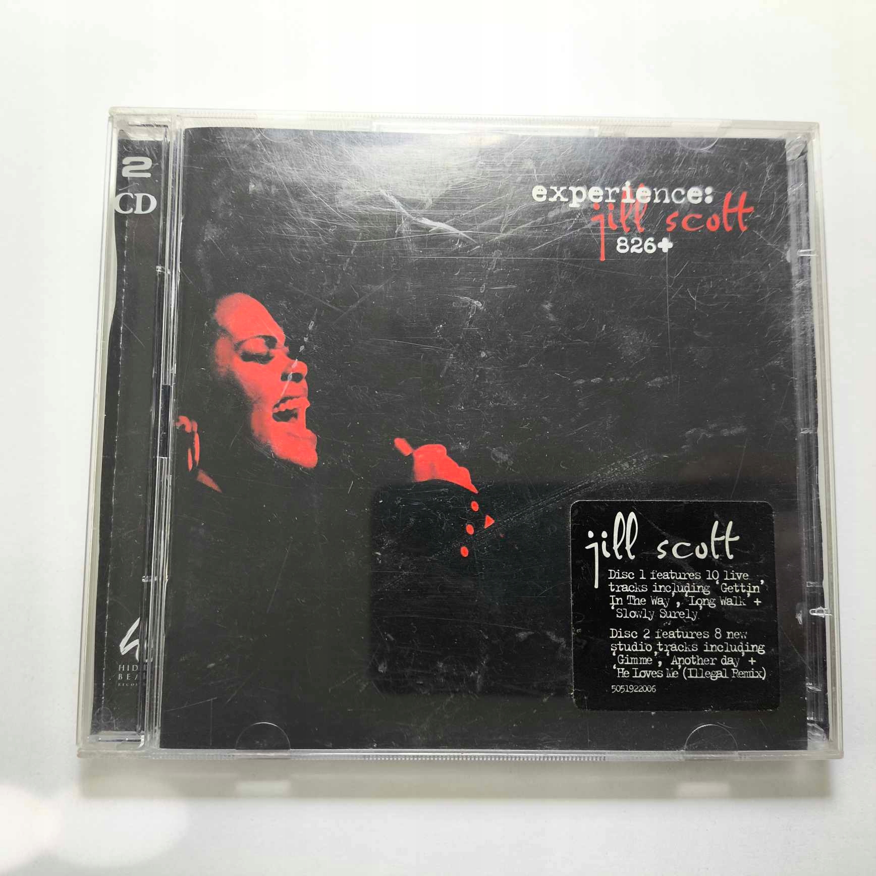 Experience: Jill Scott 826+ Jill Scott CD • Cena, Opinie - Allegro