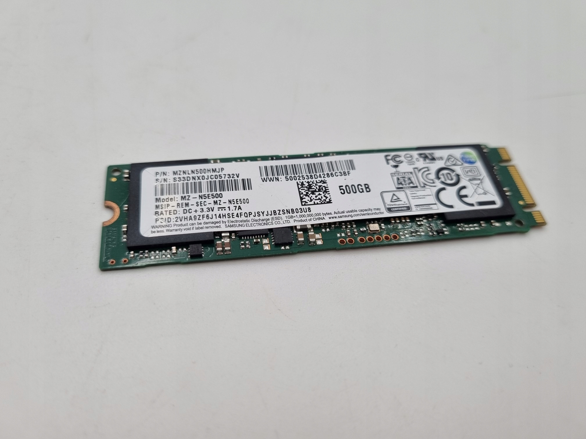 M.2 SATA B+M Key 500GB 2280 (2273329) - Sklep, Opinie, Cena w Allegro