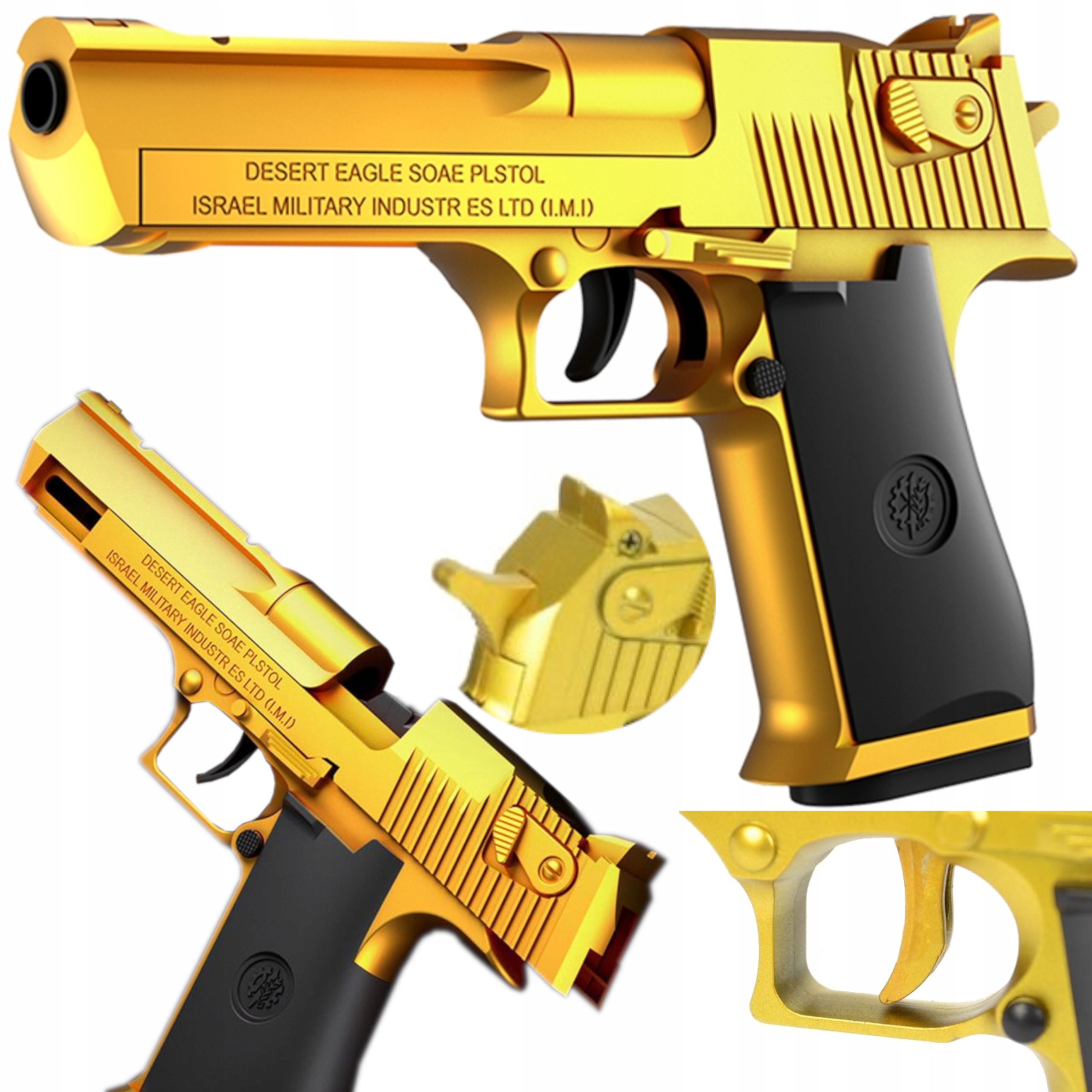 DESERT EAGLE REPLIKA PISTOLET METALOWY NA KULKI 13240827443 - Allegro.pl DESERT EAGLE REPLIKA PISTOLET METALOWY NA KULKI 13240827443 - Allegro.pl