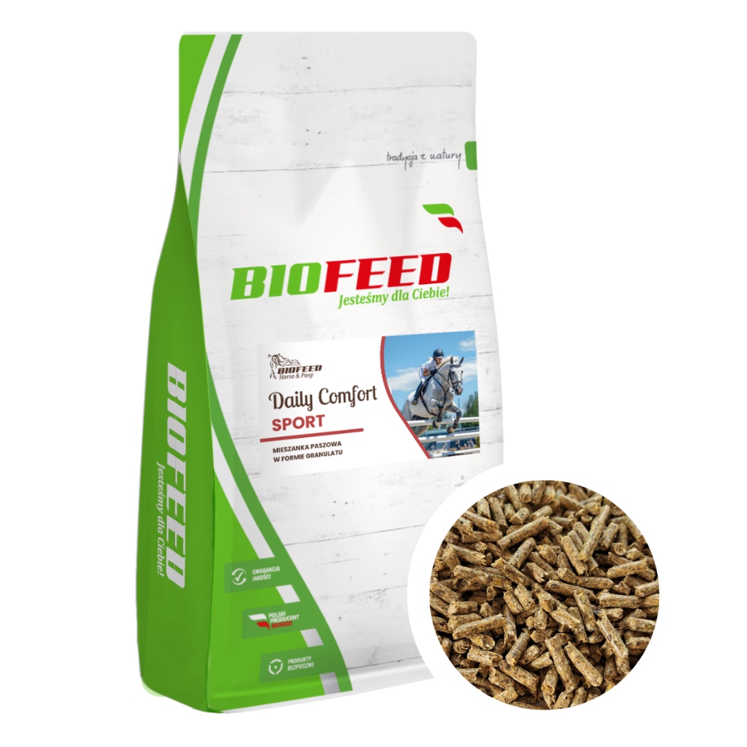 BIOFEED HORSE&PONY Pasza mieszanka - Granulat dla koni sportowych 25kg ... BIOFEED HORSE&PONY Pasza mieszanka - Granulat dla koni sportowych 25kg ...