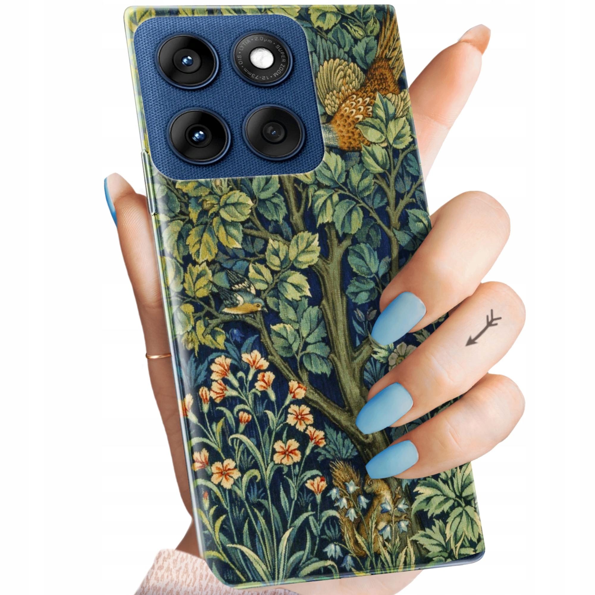 Plecki Hello Case do Motorola , Edge 60 Fusion, Edge 60 Pro zielony ...