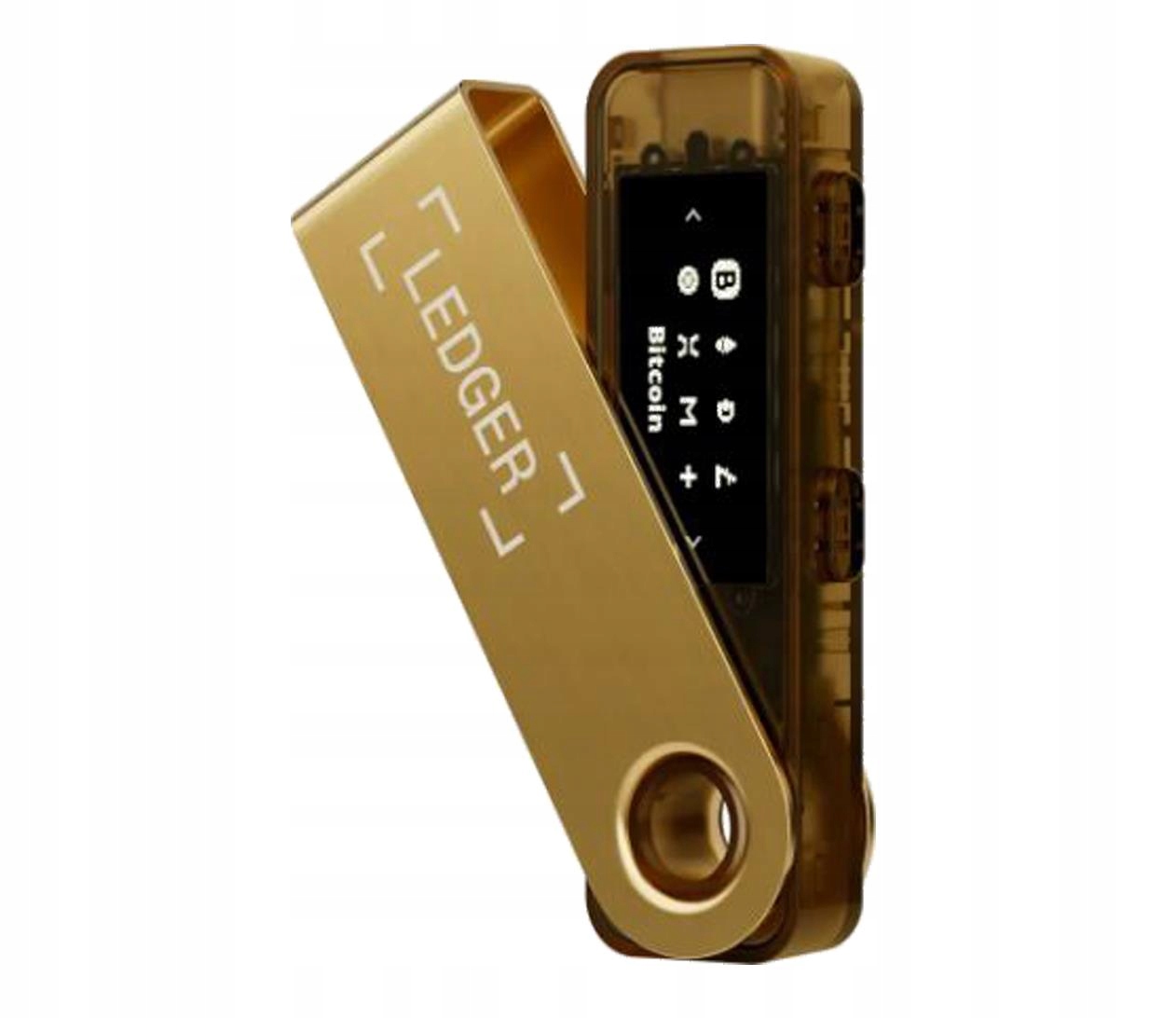 Portfel kryptowalut Ledger Nano S Plus gold CC EAL6 + w Częstochowa ...