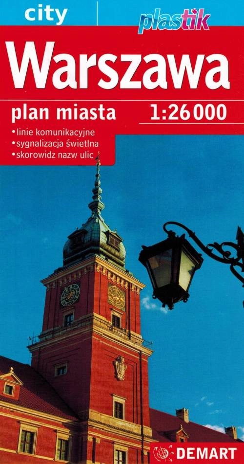 Warszawa 1:26000 mapa samochodowa plastik Praca zbiorowa - 22.50PLN - Allegro - Raty 0%, Darmowa ...
