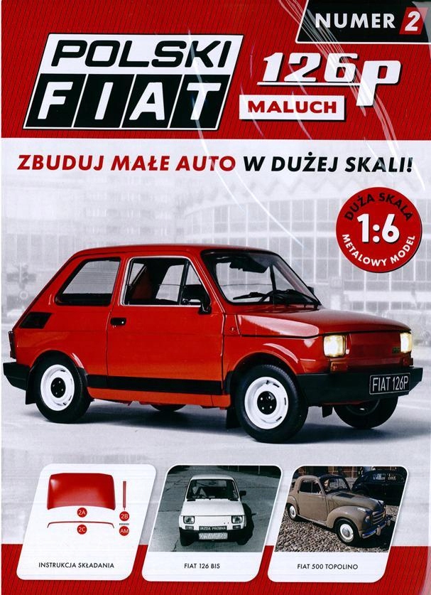 KOLEKCJA FIAT 126p MALUCH nr 2 (14920506727) | Czasopismo Allegro