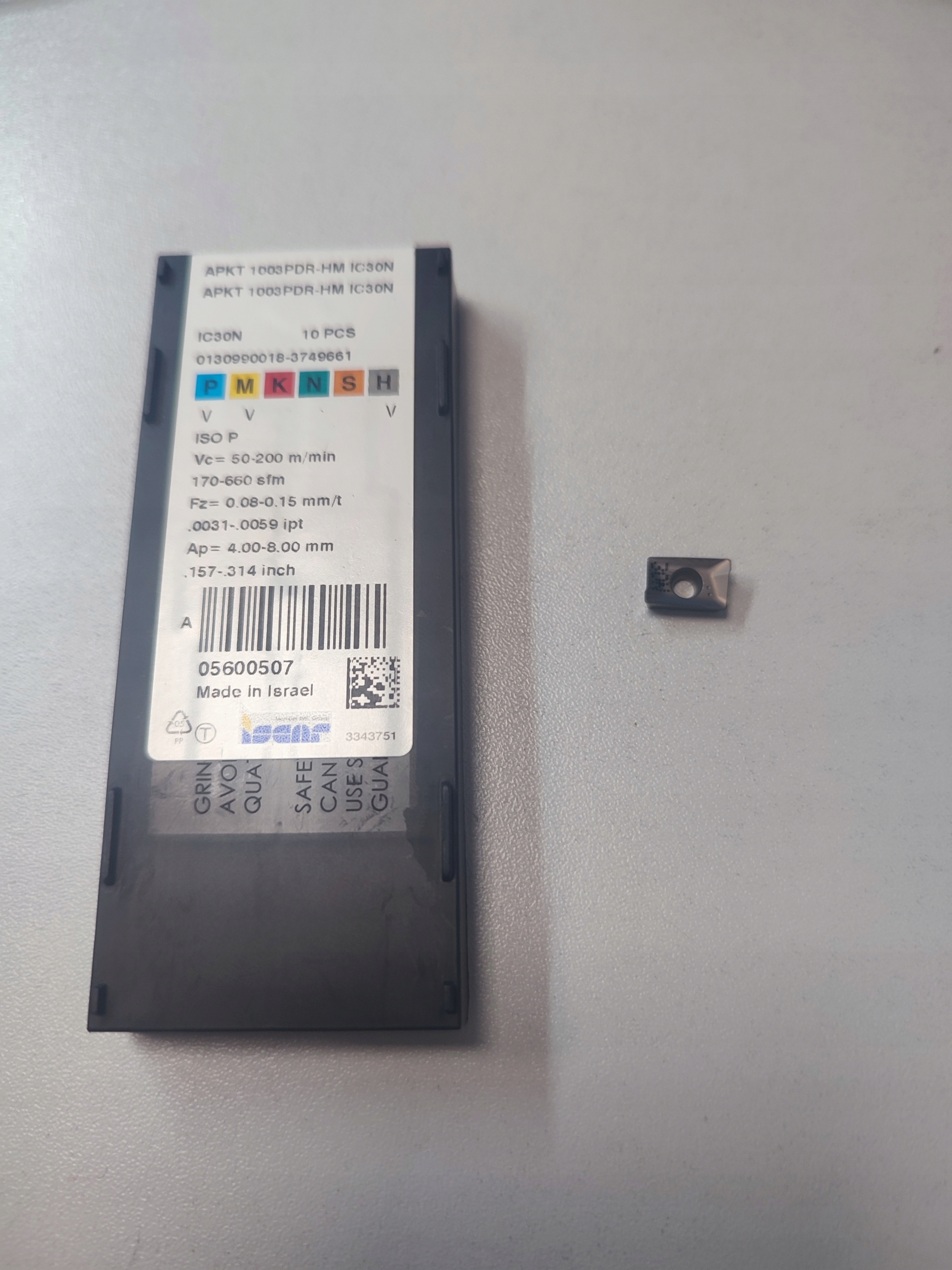 Płytki węglik SPIEKANY ISCAR APKT 1003PDR-HM IC30N • Cena, Opinie ...