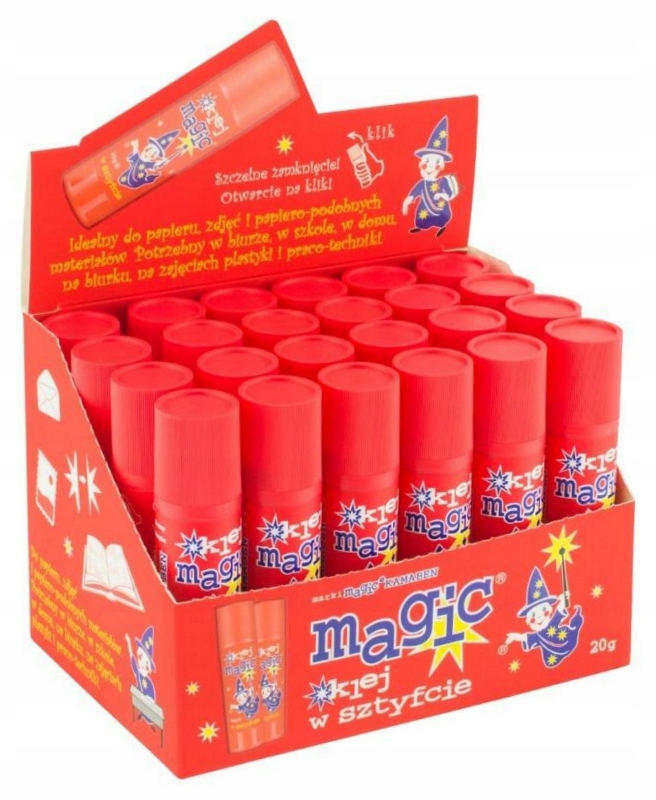 Klej Magic sztyft 20g (5906092000278) • Cena, Opinie • Kleje ...