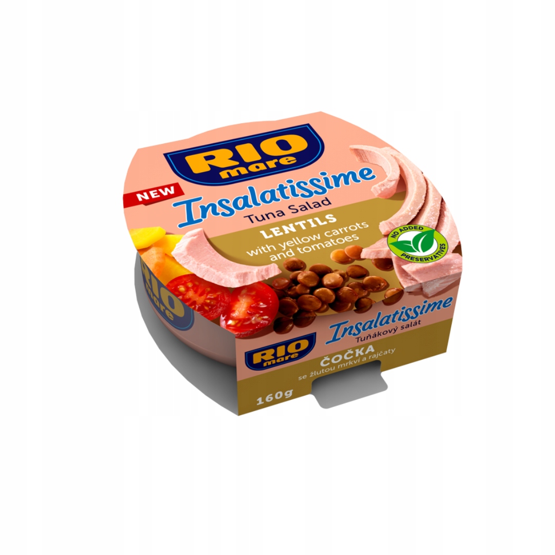 Gotowe danie Rio mare Lentils Insalatissime z warzyw i tuńczyka 160 g x ... Gotowe danie Rio mare Lentils Insalatissime z warzyw i tuńczyka 160 g x ...