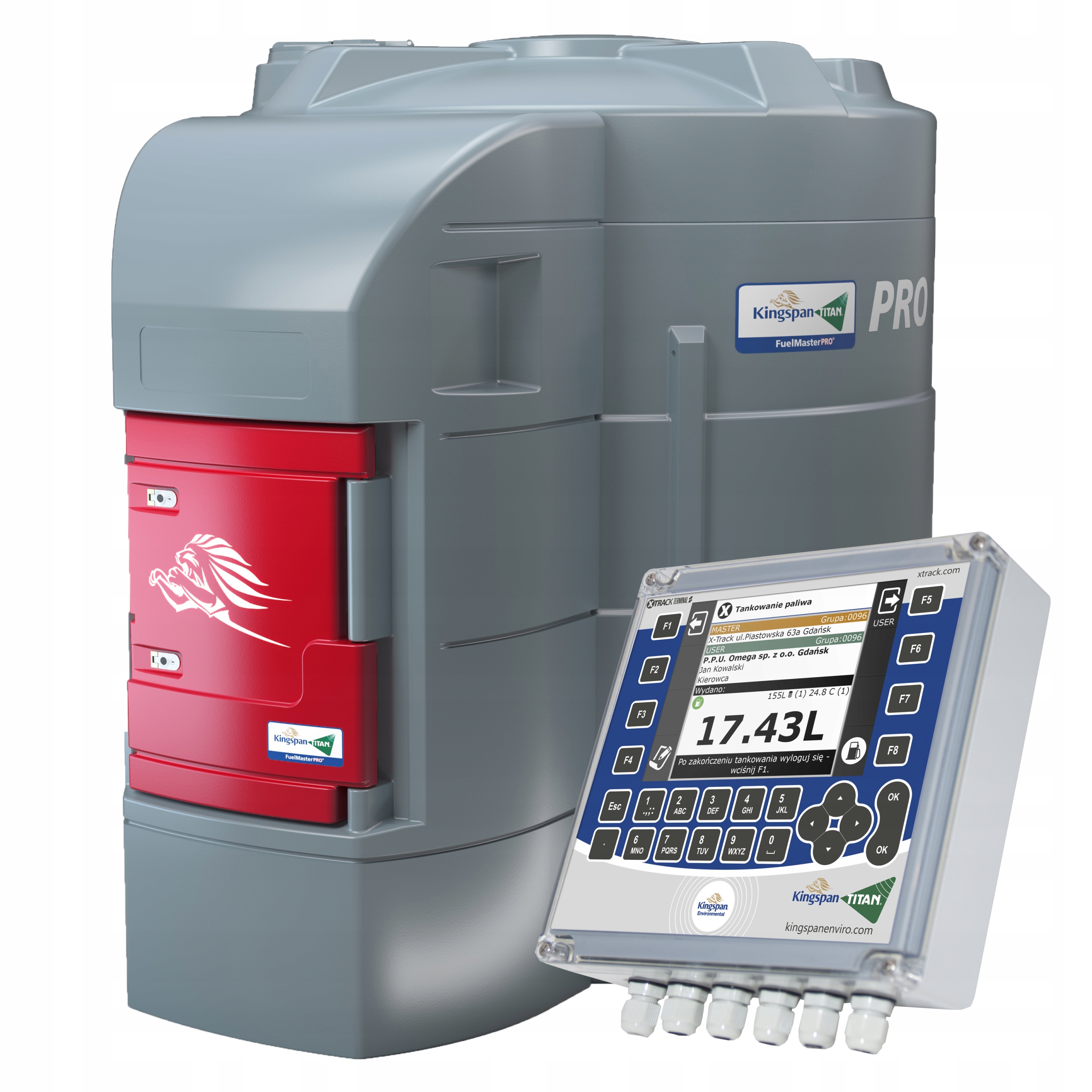 ZBIORNIK DO DIESLA ON 9000 LITRÓW FUELMASTER KINGSPAN SYSTEM WATCHMAN ...