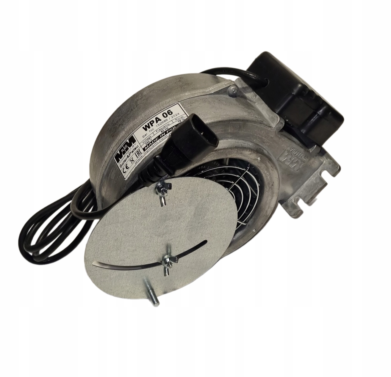 MPLUSM WPA 06 Dmuchawa Wentylator Do Pieca Kotła Na Ekogroszek