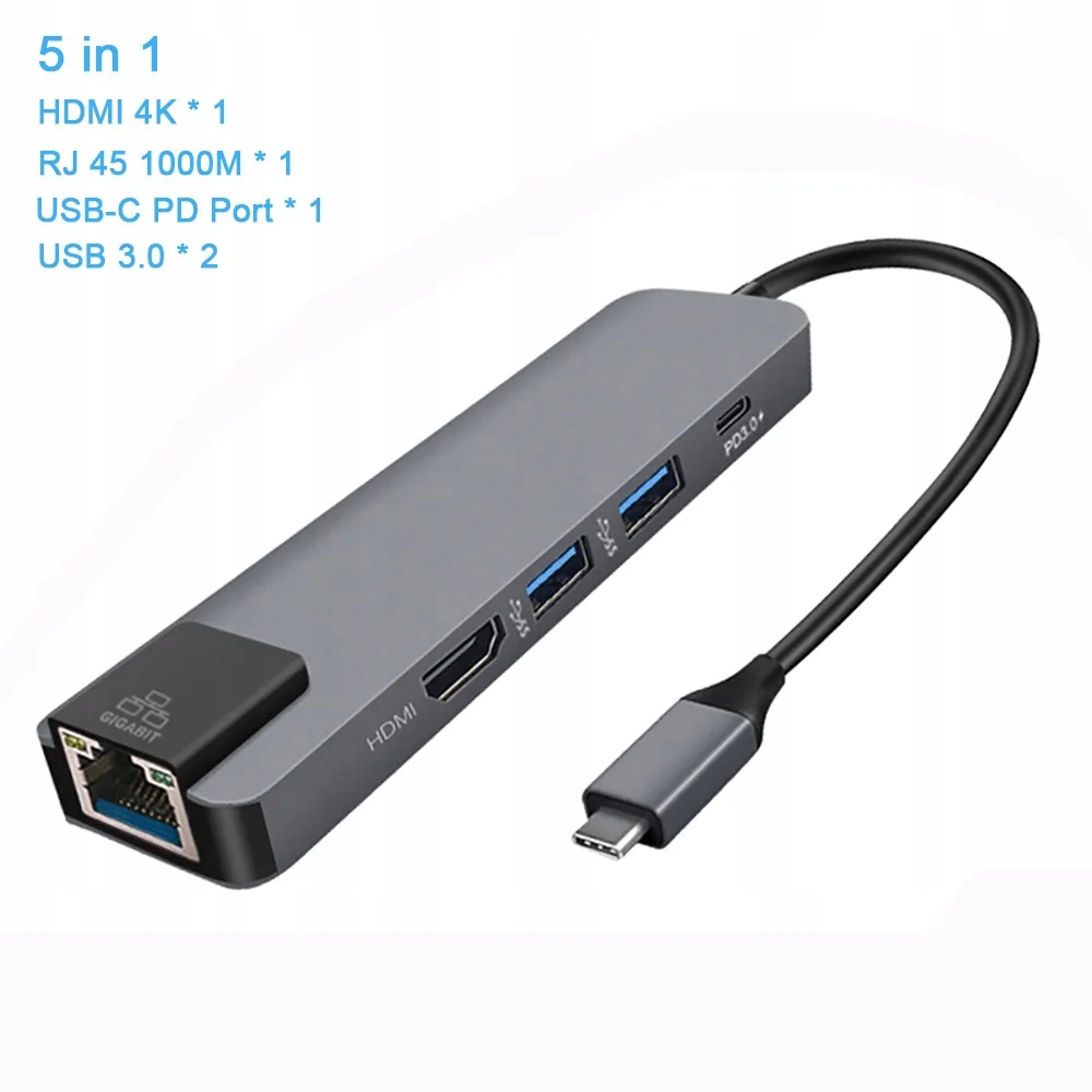 Stacja dokująca USB typu C stacja dokująca USB 3.0 Hub USB C na H~6105 ... Stacja dokująca USB typu C stacja dokująca USB 3.0 Hub USB C na H~6105 ...