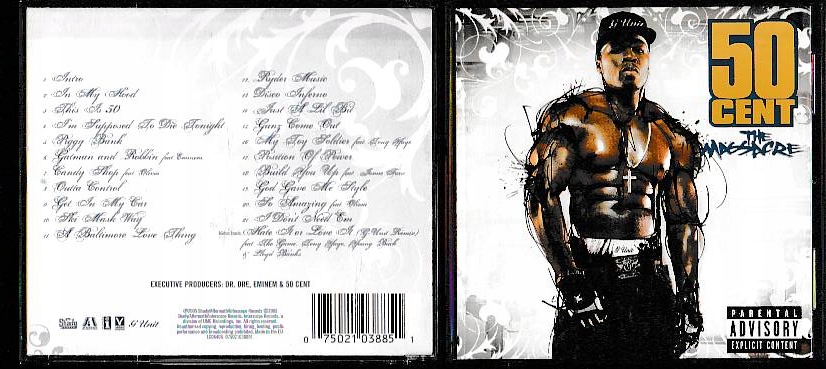 Płyta CD 50 Cent - The Massacre 2005 I Wydanie ...