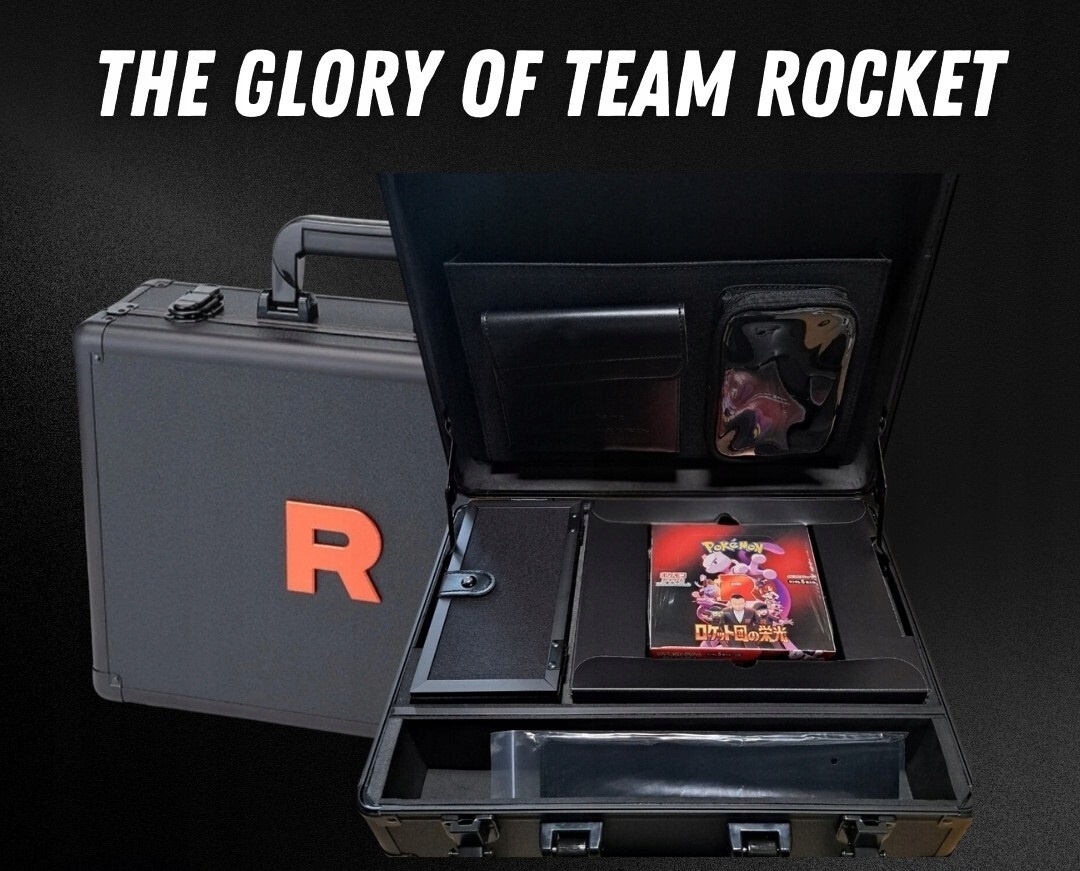 Pokémon TCG: Scarlet & Violet - Glory of Team Rocket - Briefcase ...