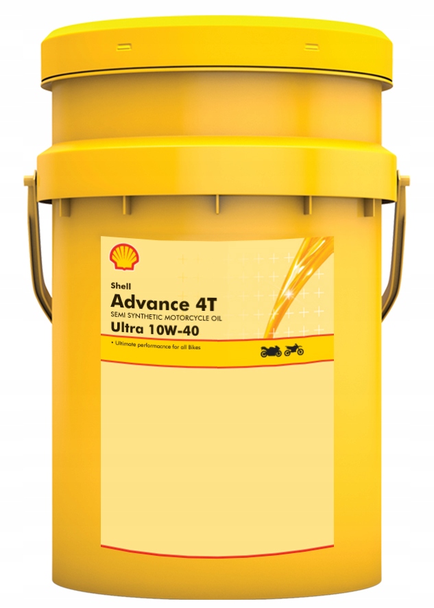 Olej motocyklowy Shell Advance 4T Ultra 10W-40 20L 550044445 za 544,42 ...