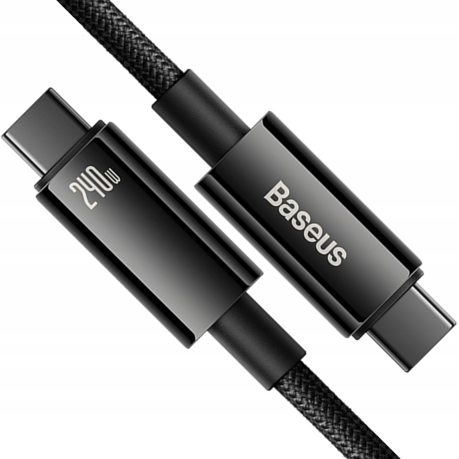 Kabel Baseus USB typ C - USB typ C 3 m czarny - Sklep, Opinie, Cena w ...