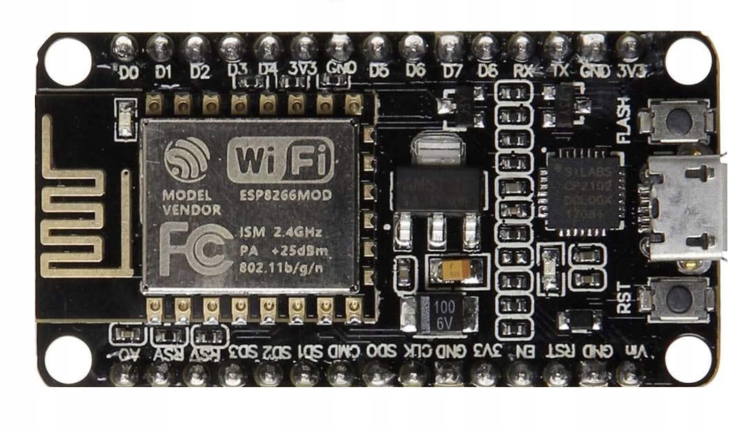 MODUŁ WIFI ESP8266 NodeMcu V2 CP2102 LUA ARDUINO - Sklep, Opinie, Cena w Allegro.pl