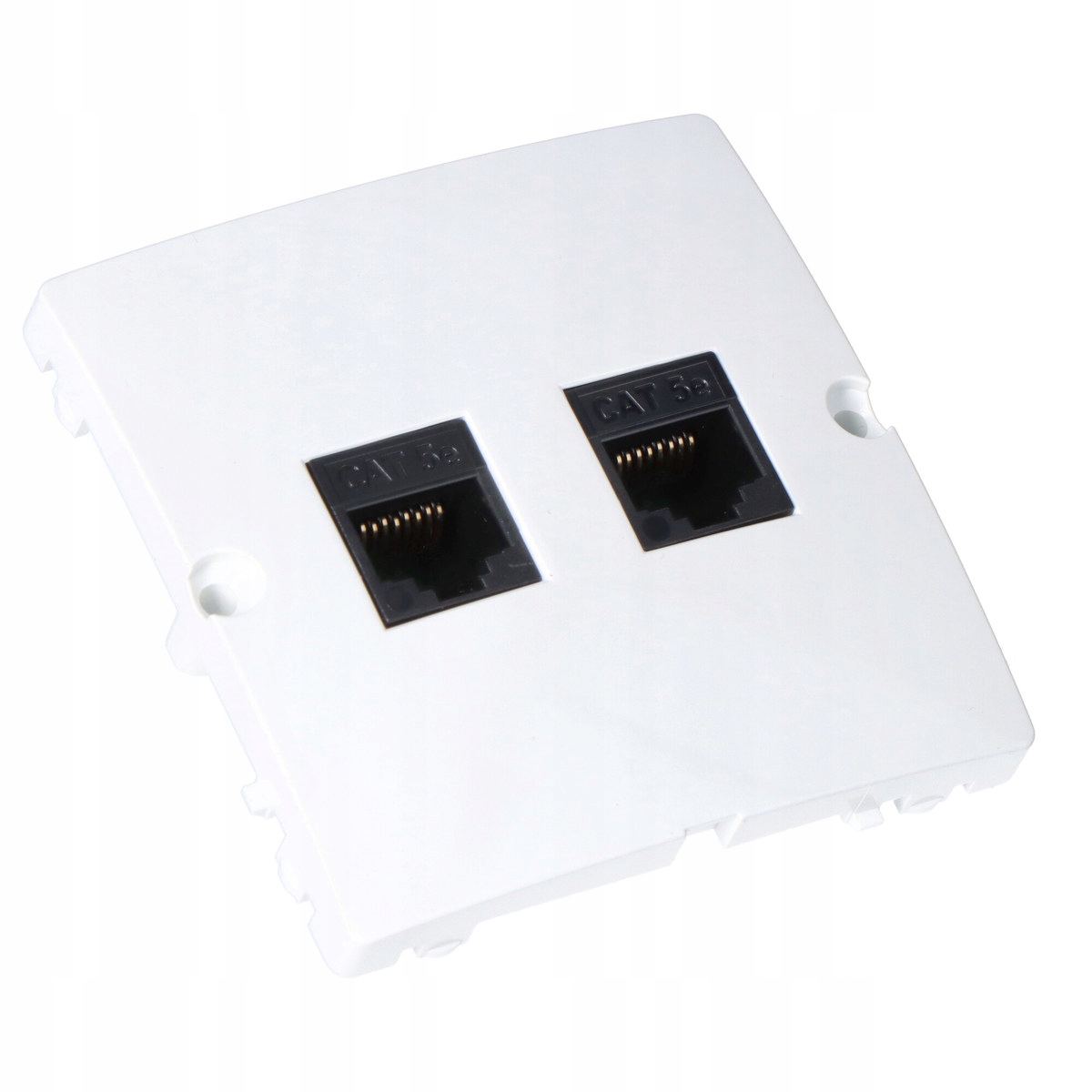 Gniazdo komputerowe RJ45 podwójne BMF52.02/11 Basic moduł biały (BMF52 ...