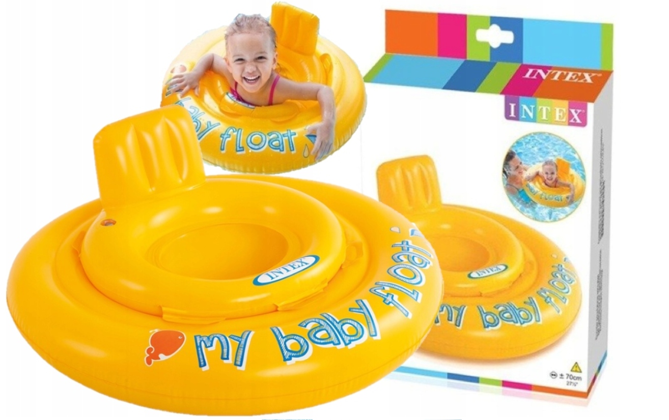 Fotelik kółko do nauki pływania Intex 56585 (6941057402208) • Cena ...