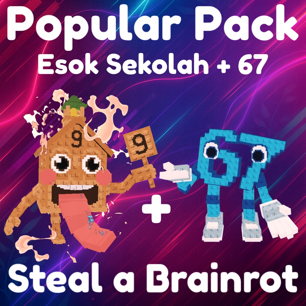Popular Pack w Steal a Brainrot |Brainrot gra - Stan: Produkt cyfrowy ...
