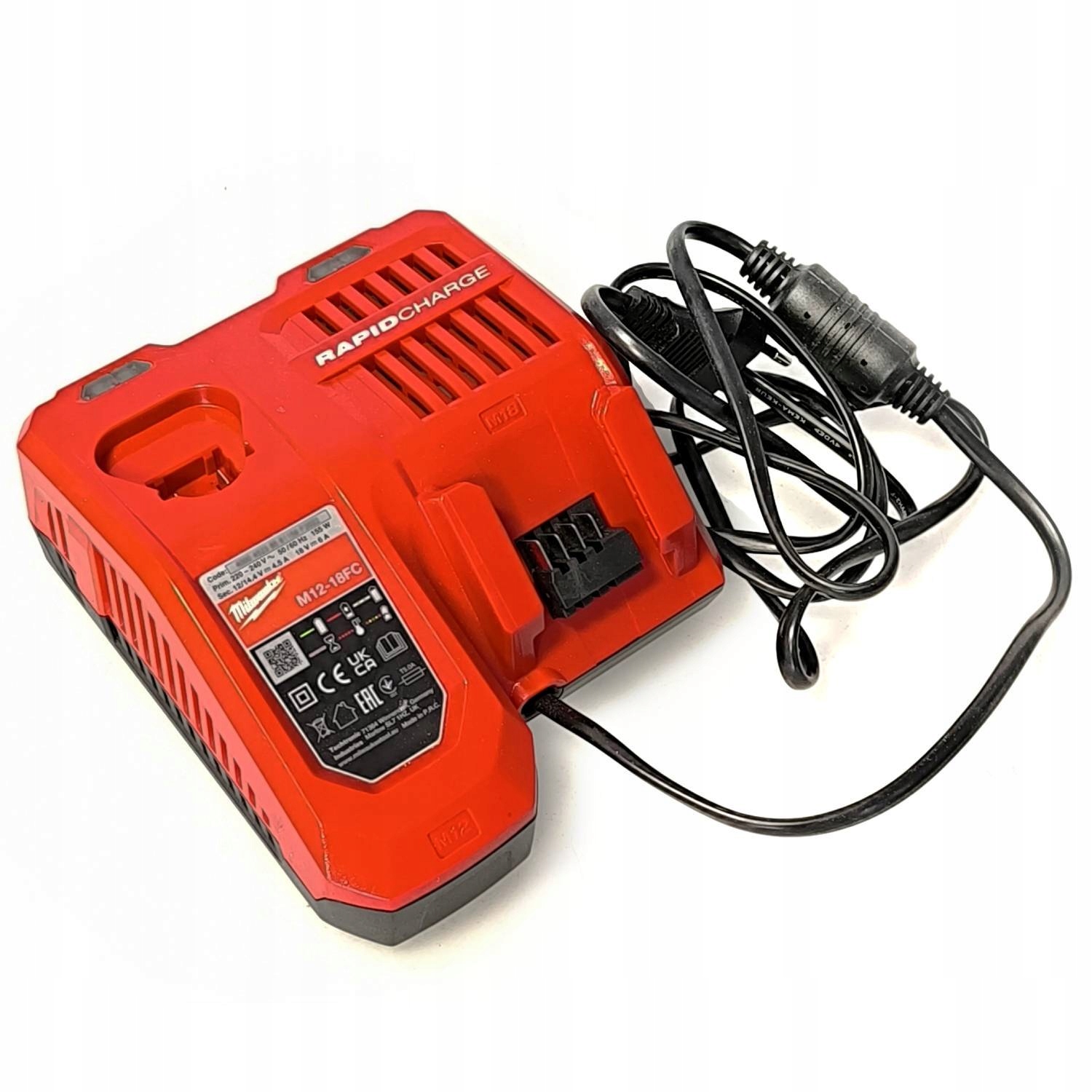 Szybka ładowarka do akumulatora Milwaukee M12-18FC (4002395810581 ...