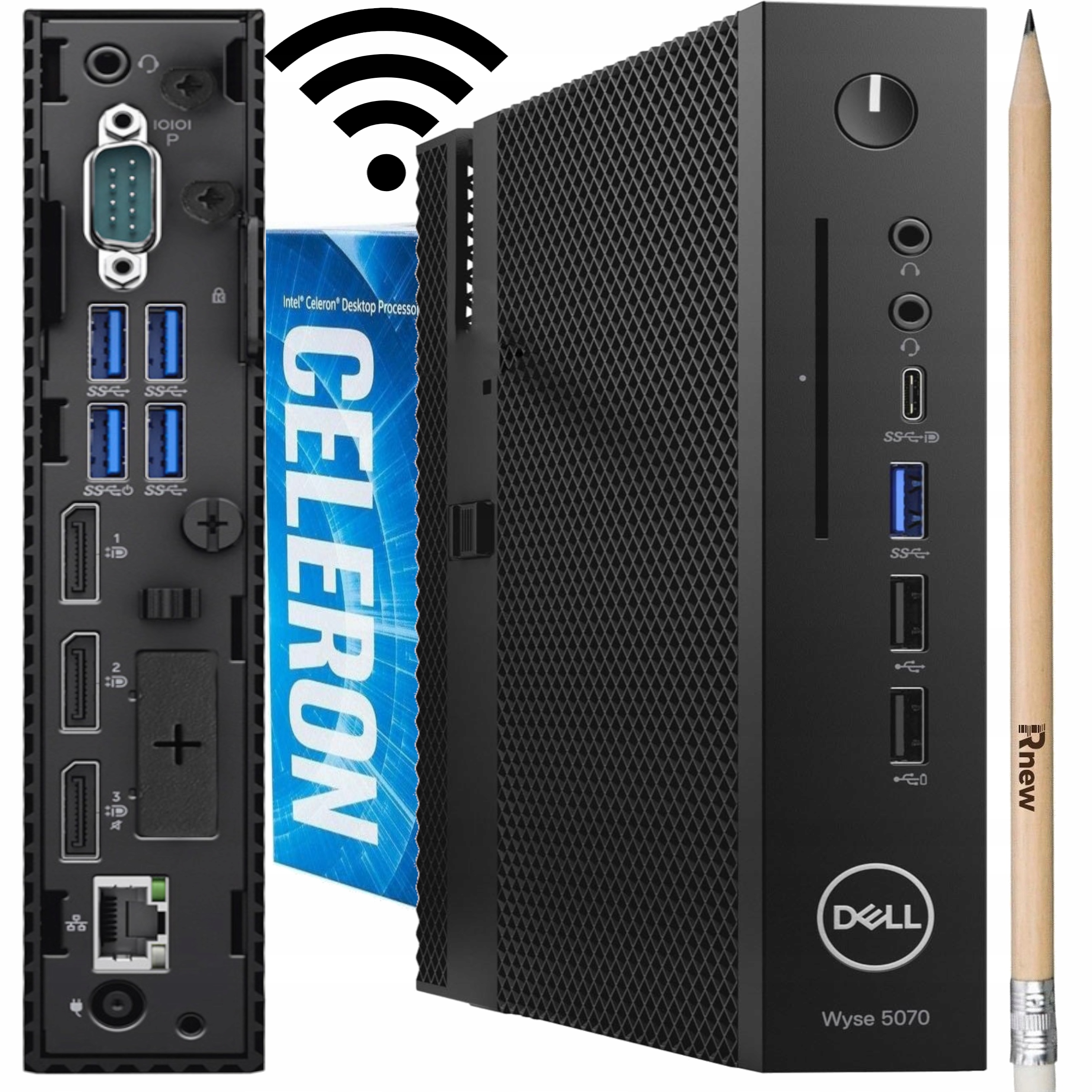 Terminal DELL WYSE 5070 Mini J4105 1.5Ghz 4 GB 16 SSD Linux Wi-Fi Thin ...