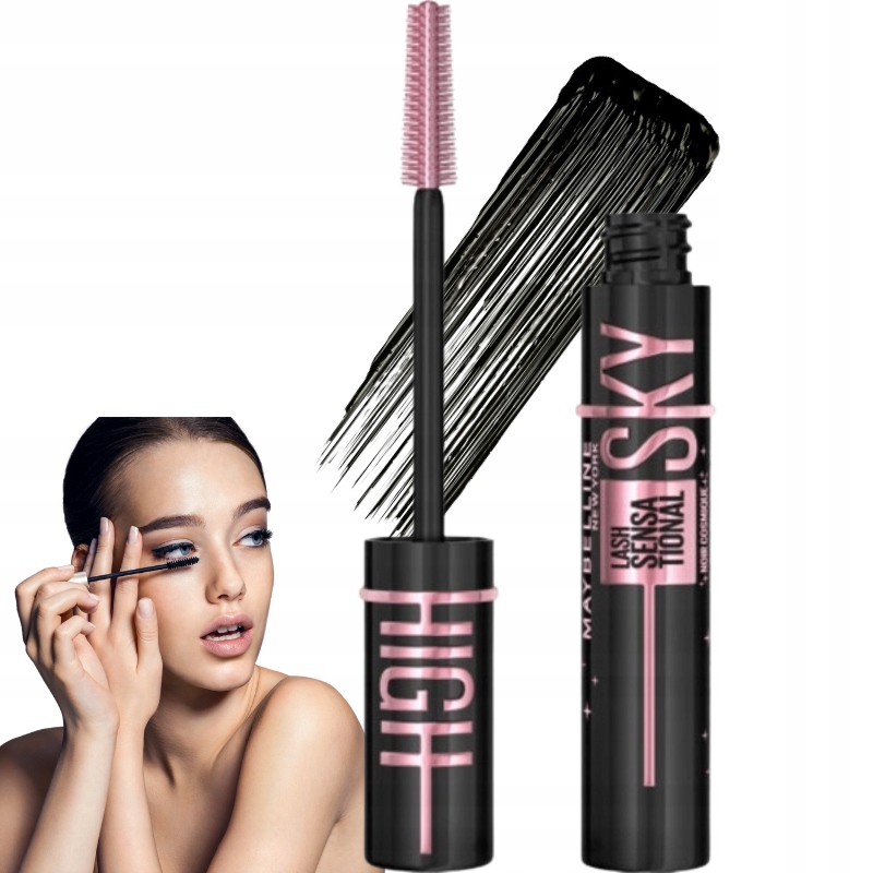 MAYBELLINE Lash Sensational Sky High Tusz do rzęs Pogrubiający Maskara ...