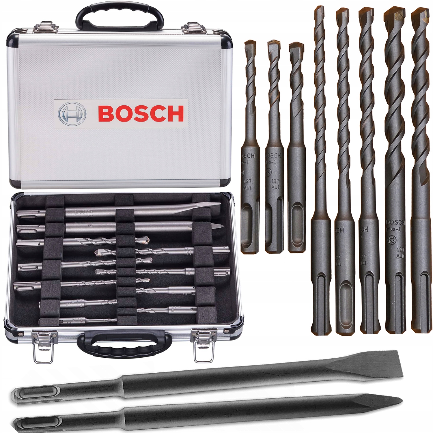 ZESTAW WIERTEŁ DŁUT SDS-Plus 11 el. Walizka BOSCH (6933028255678 ... ZESTAW WIERTEŁ DŁUT SDS-Plus 11 el. Walizka BOSCH (6933028255678 ...