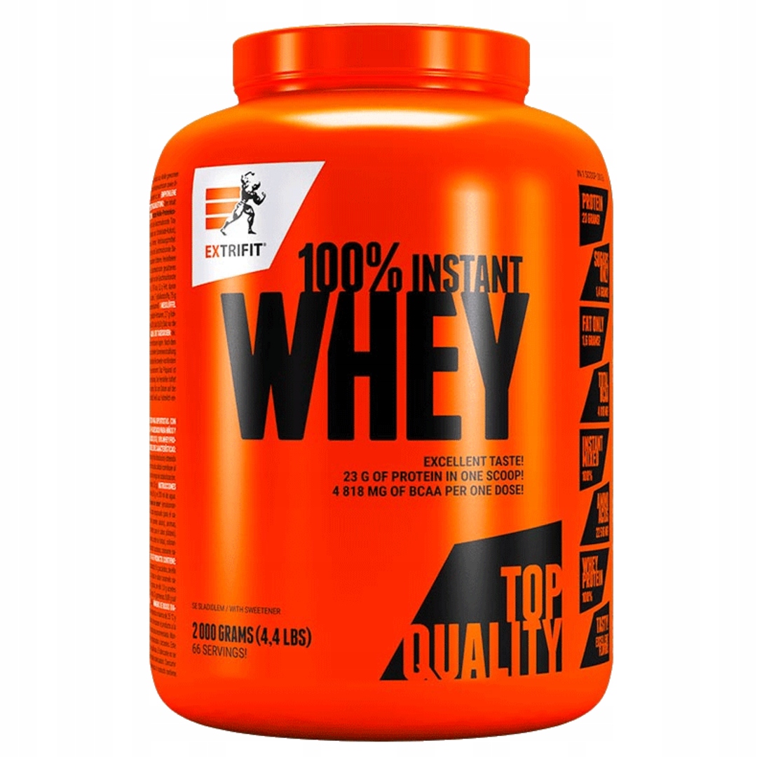 100% Instant Whey Protein 80 Banán 2000g za 1399.00CZK - Allegro