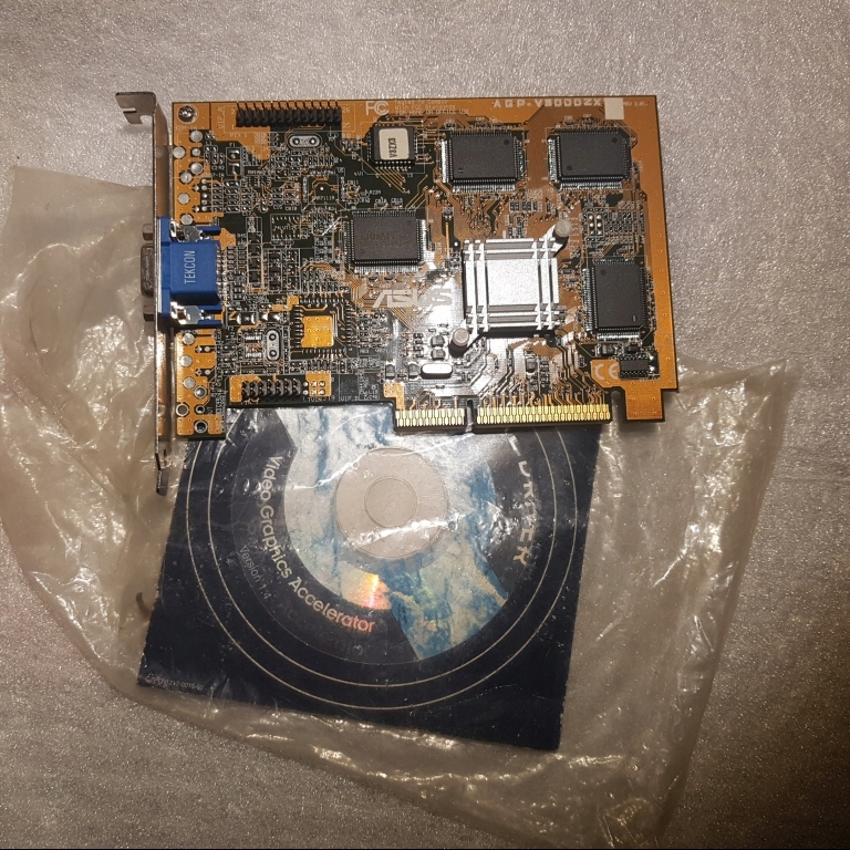 Asus V7700 Agp (nvidia Geforce2 Gts, 32mb Ddr, 2001) w Karty graficzne ...