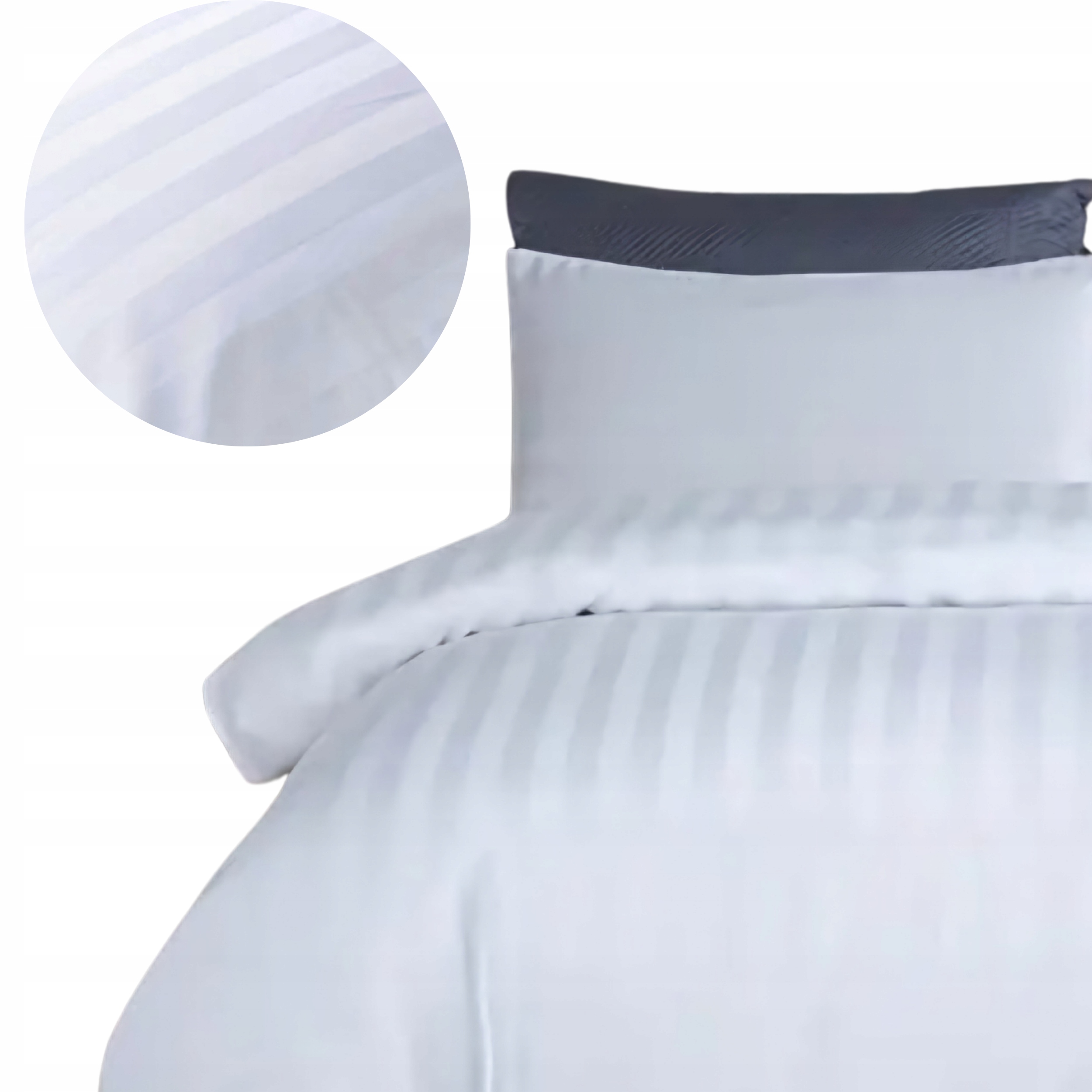 Poszwa Adamaszek 140x200 Pościel Hotelowa Bawełniana z Adamaszku 150 gr ...