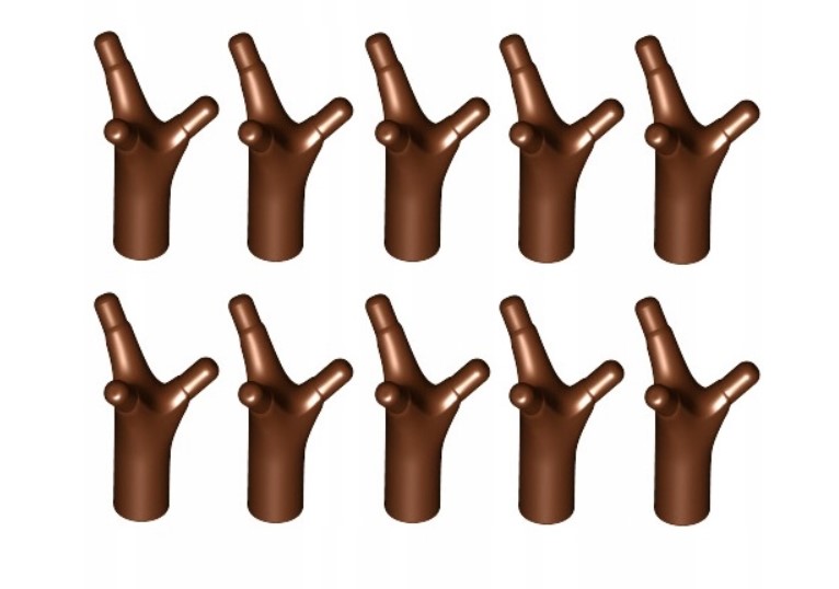 LEGO 68211 Łodyga roślina Reddish Brown Brąz 50szt • Cena, Opinie ...