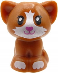 LEGO Friends kot / kotek / kociak - rudy • Cena, Opinie - Allegro