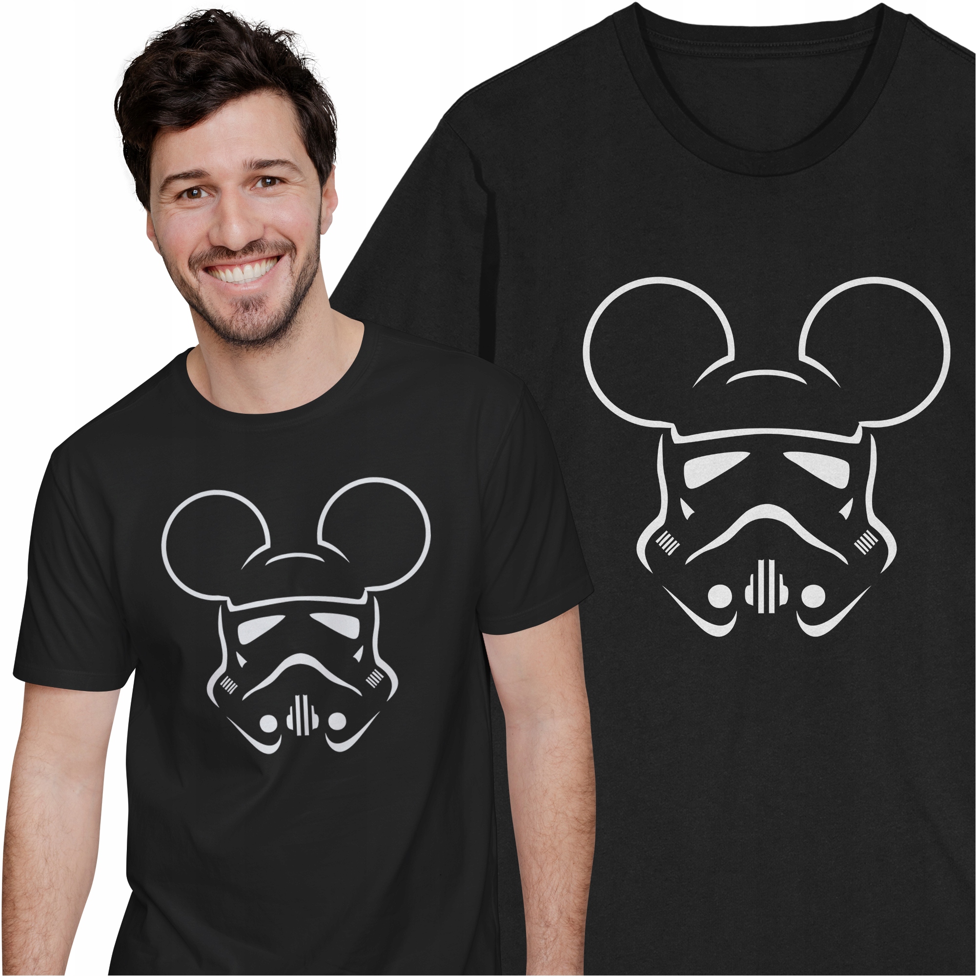 Stormtrooper Myšiak Mickey Tričko Mickey Mouse Minnie Star Wars za 10 ...