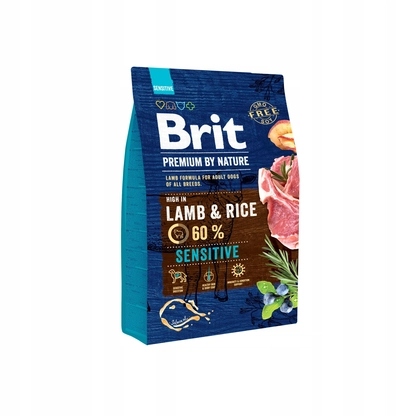 BRIT PREMIUM BY NATURE SENSITIVE LAMB RICE 3 KG (8595602526628) • Cena ...