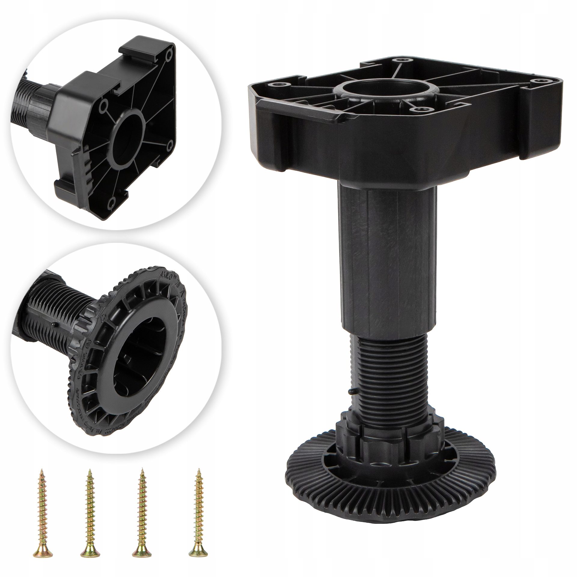 Nóżka Axilo HAFELE H-125 mm (115-150 mm) z główką mocującą 20szt • Cena ...