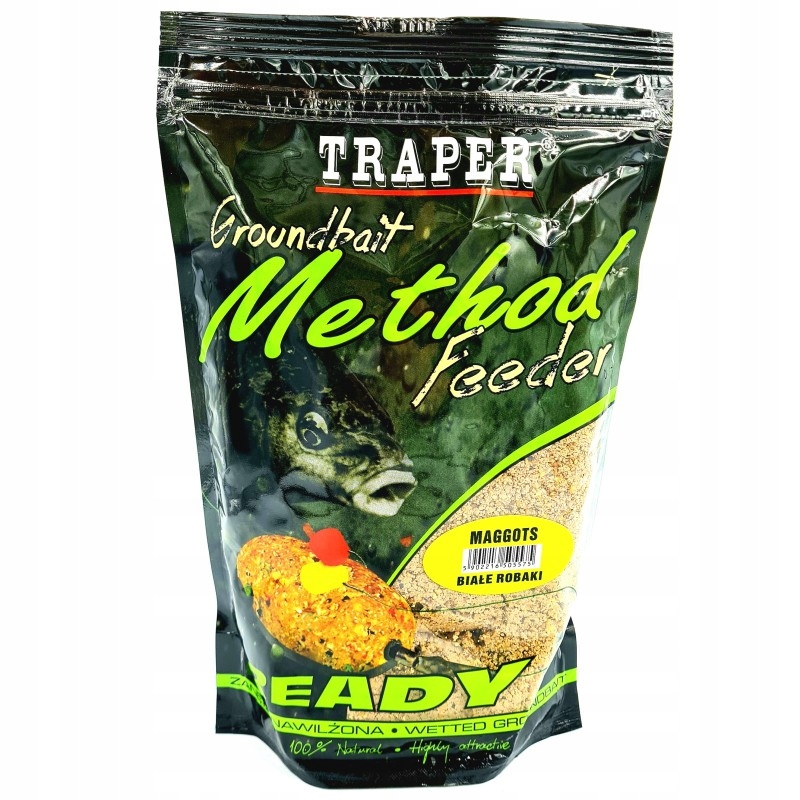 Zanęta Traper Method Feeder Ready Białe Robaki 750 - 5902216505575 - 12035449889 - Allegro