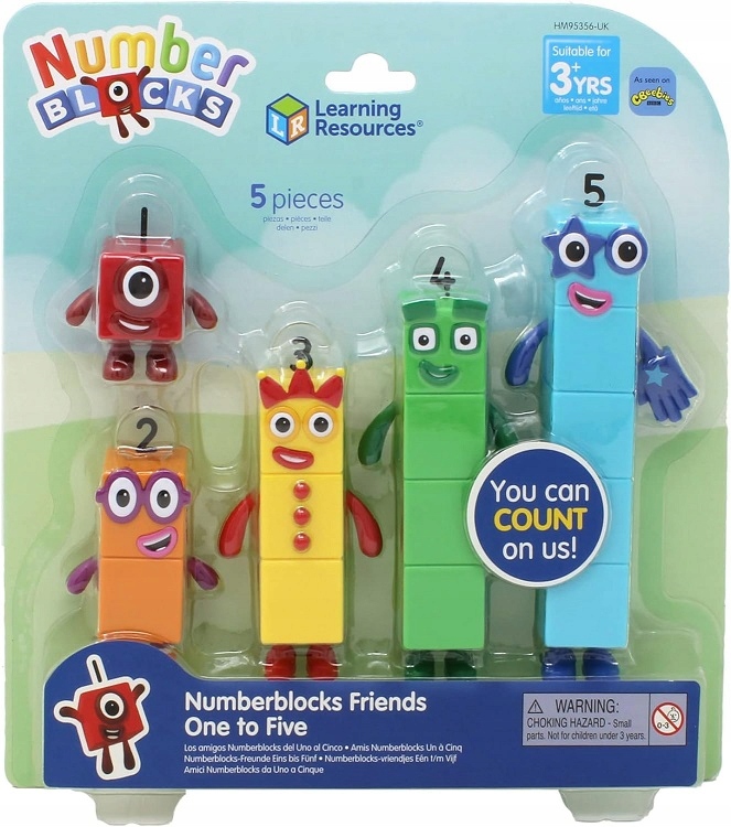 Learning Resources - Number Blocks - Kostki do nauki liczenia 1-5 ... Learning Resources - Number Blocks - Kostki do nauki liczenia 1-5 ...