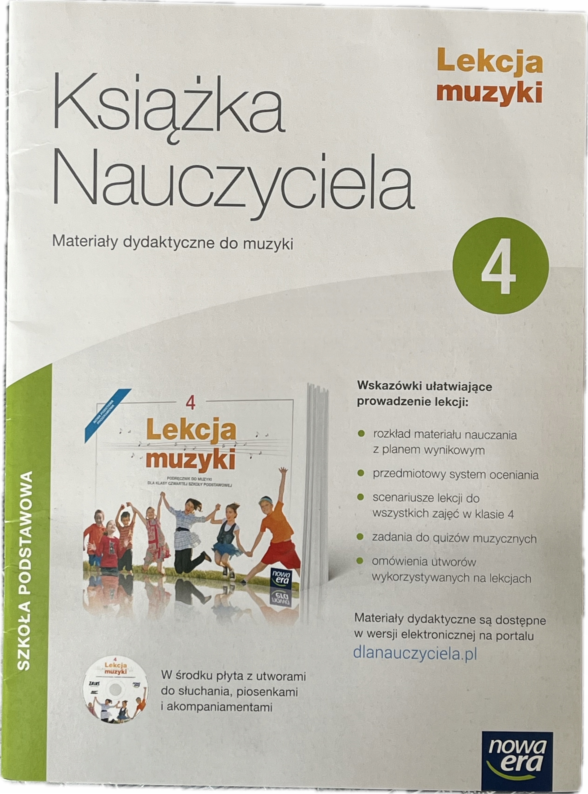 Lekcja Muzyki Nowa Era Książka Nauczyciela Klasa 4 - Niska cena na Allegro