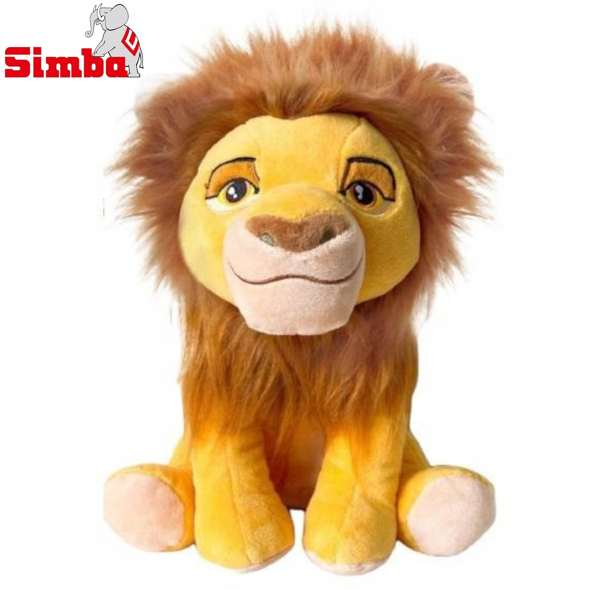 SIMBA DISNEY KRÓL LEW MUFASA MASKOTKA PLUSZOWA MIŚ 25 CM PRZYTULANKA ...