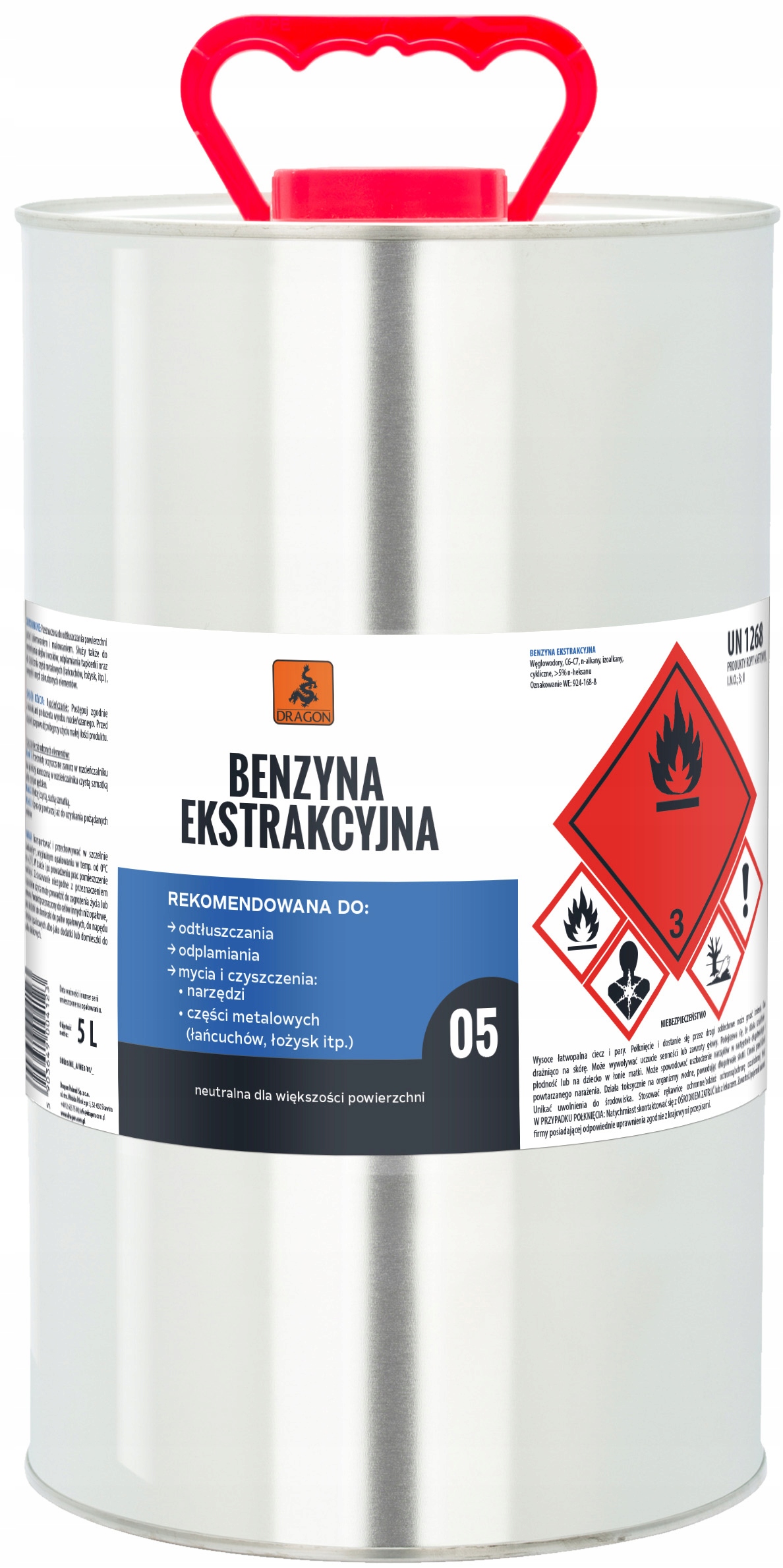 Benzyna Ekstrakcyjna 5l Dragon - Niska cena na Allegro.pl Benzyna Ekstrakcyjna 5l Dragon - Niska cena na Allegro.pl