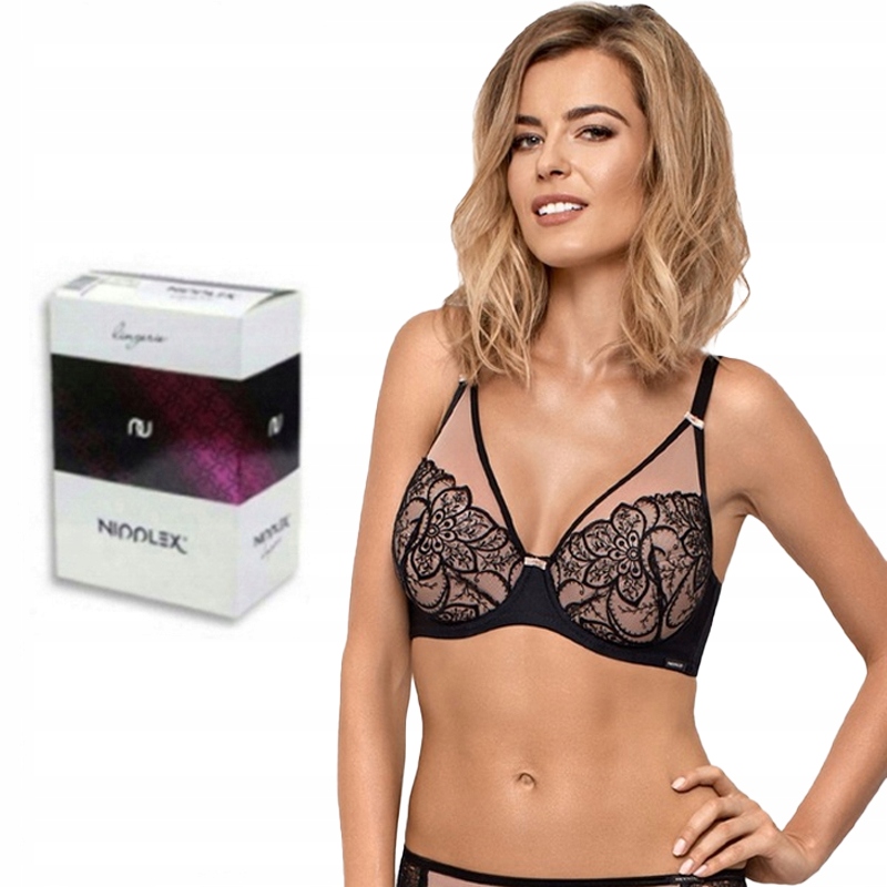 Nipplex push-up podprsenka vícebarevná Livia velikost 80B - Allegro