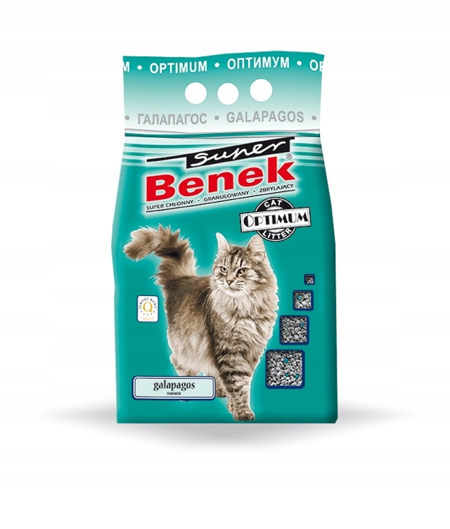 Żwirek Super Benek Optimum Galapagos 5l (5905397012641) • Cena, Opinie ...