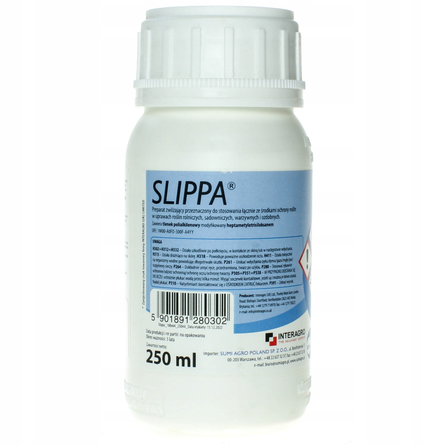 SLIPPA 250ML ADIUWANT ZWILŻAJĄCY DO OPRYSKÓW (5901891280302) • Cena ...